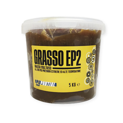 PONTIAL 5KG Graisse EP2 Universelle Multi-Usage Roulements Joints NLGI2 ...