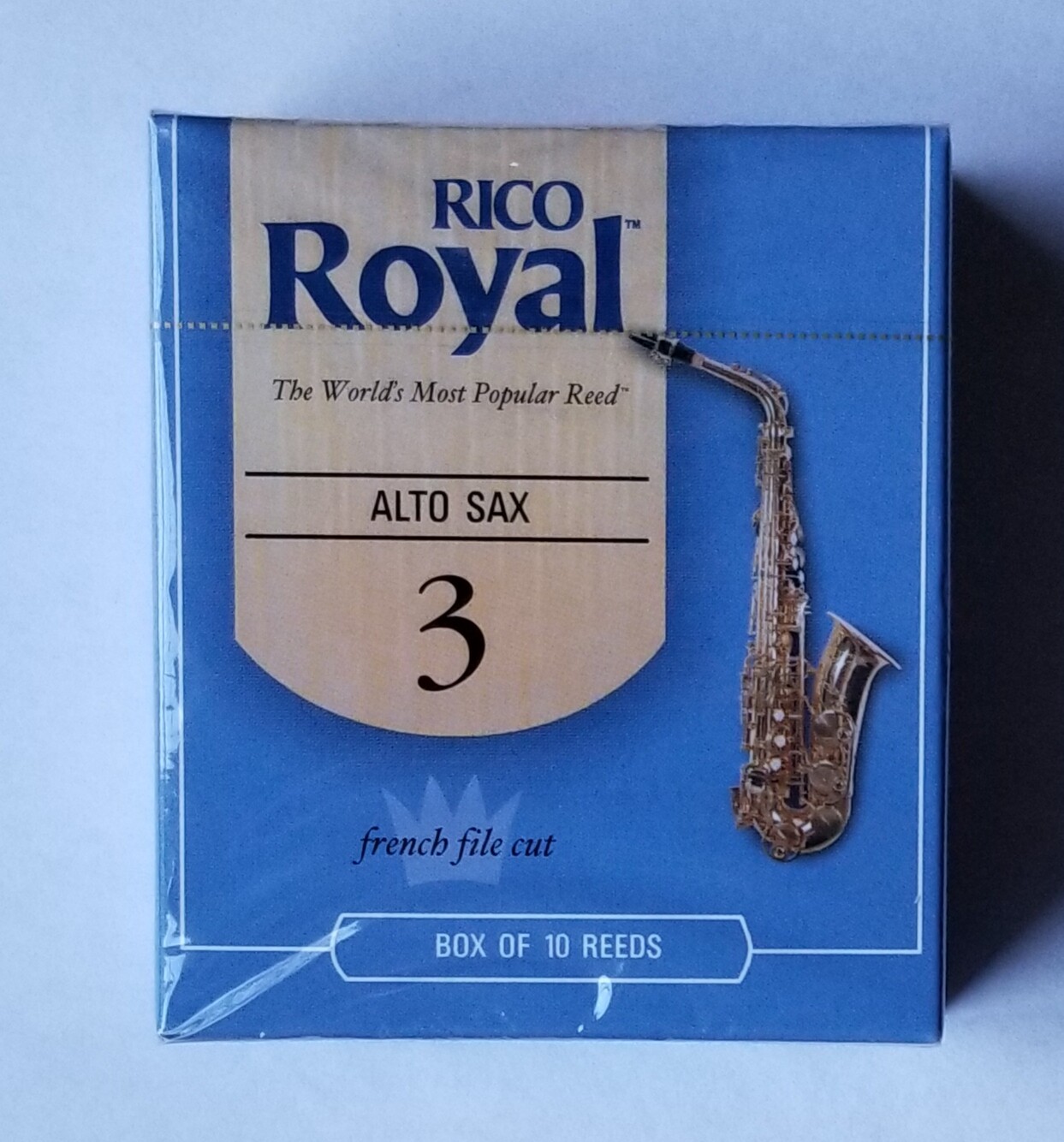 NEW RICO ROYAL ALTO SAXOPHONE REEDS, STRENGTH 3, 10-PACK | eBay