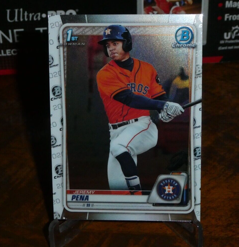 2020 BOWMAN CHROME JEREMY PENA ROOKIE CARD!! ASTROS!! | eBay