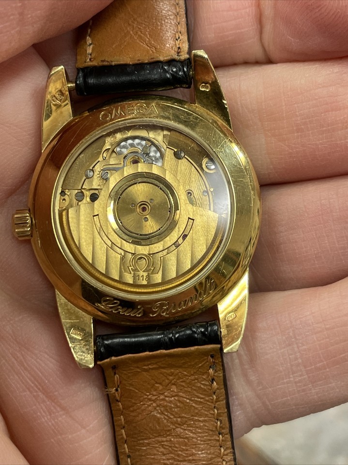 Omega Louis Brand 1118 movement perpetual calendar Moon Phase, rare ...