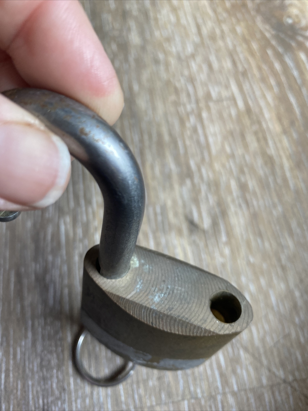 Vintage Wilson Bohannan WB Padlock Brass Lock Heavy Duty w/ KEY T32 | eBay