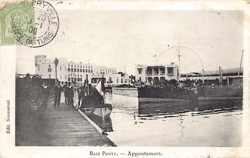 Tunisie - BAIE PONTY - Appontement - Ed. Scamaroni | eBay