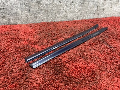 BMW E46 Rear Left & Right Side Exterior Quarter Panel Trim Molding Blue ...