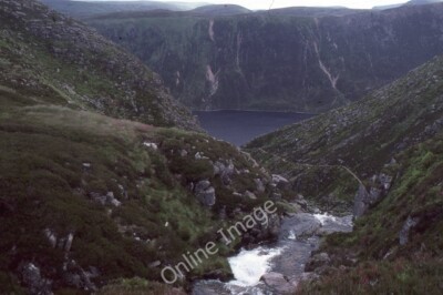 Photo 6x4 Loch Muick from the top of the waterfall Glas-allt Shiel ...
