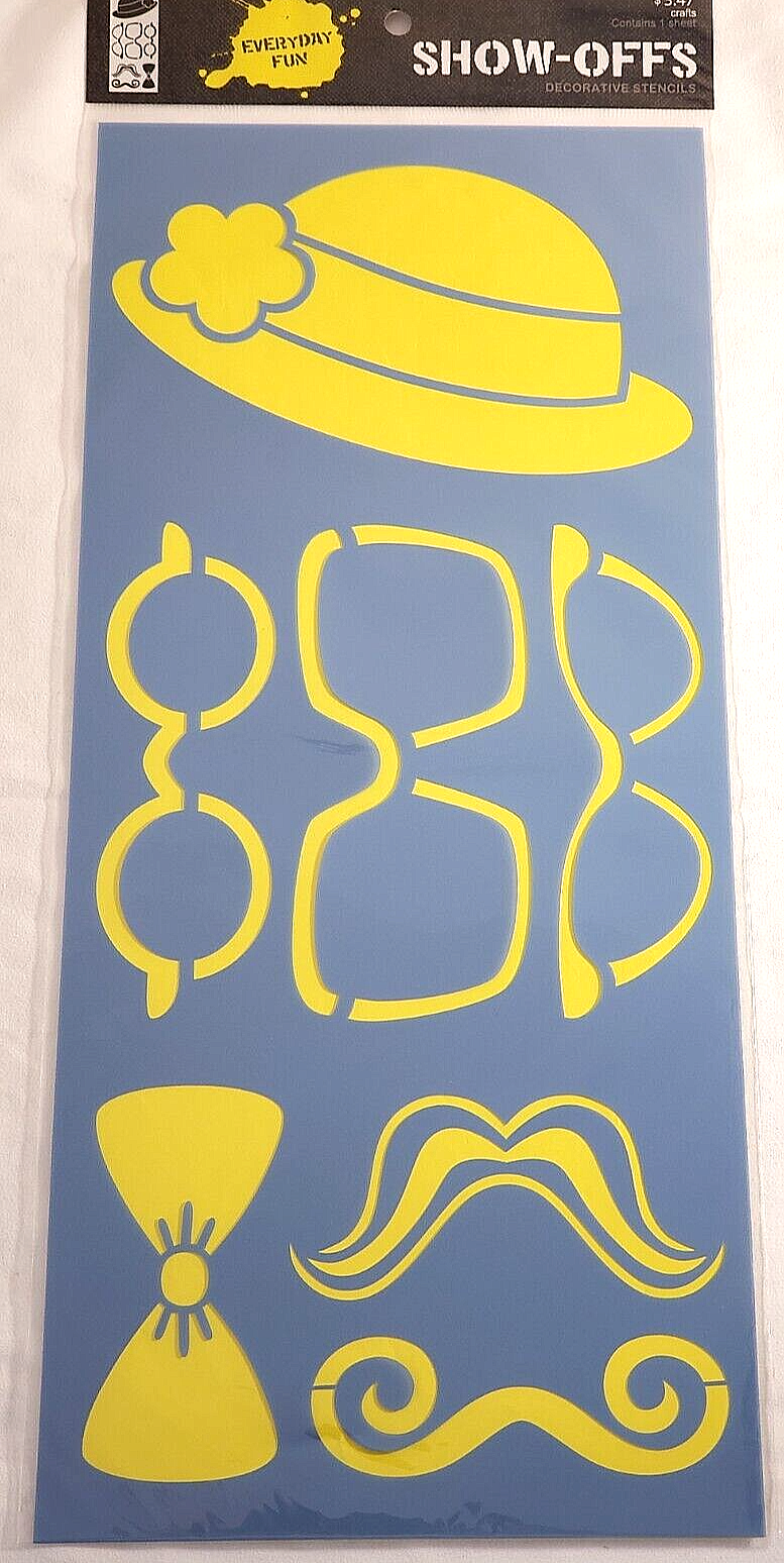 Show-Offs Decorative Stencils - DRESS-UP - 1 sheet | eBay