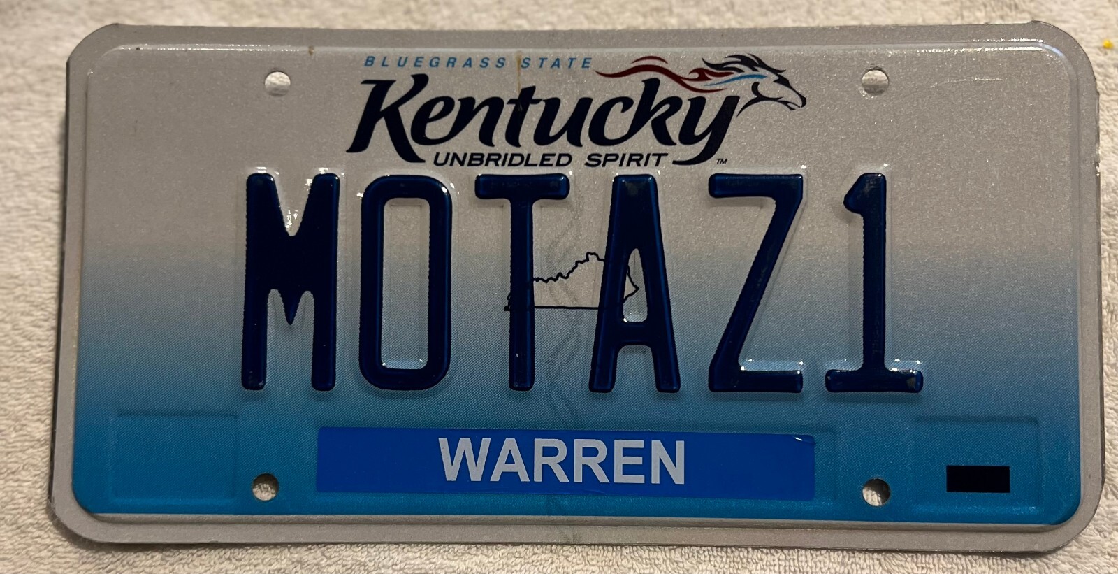 LICENSE PLATES KENTUCKY VANITY MOTAZ 1 | eBay