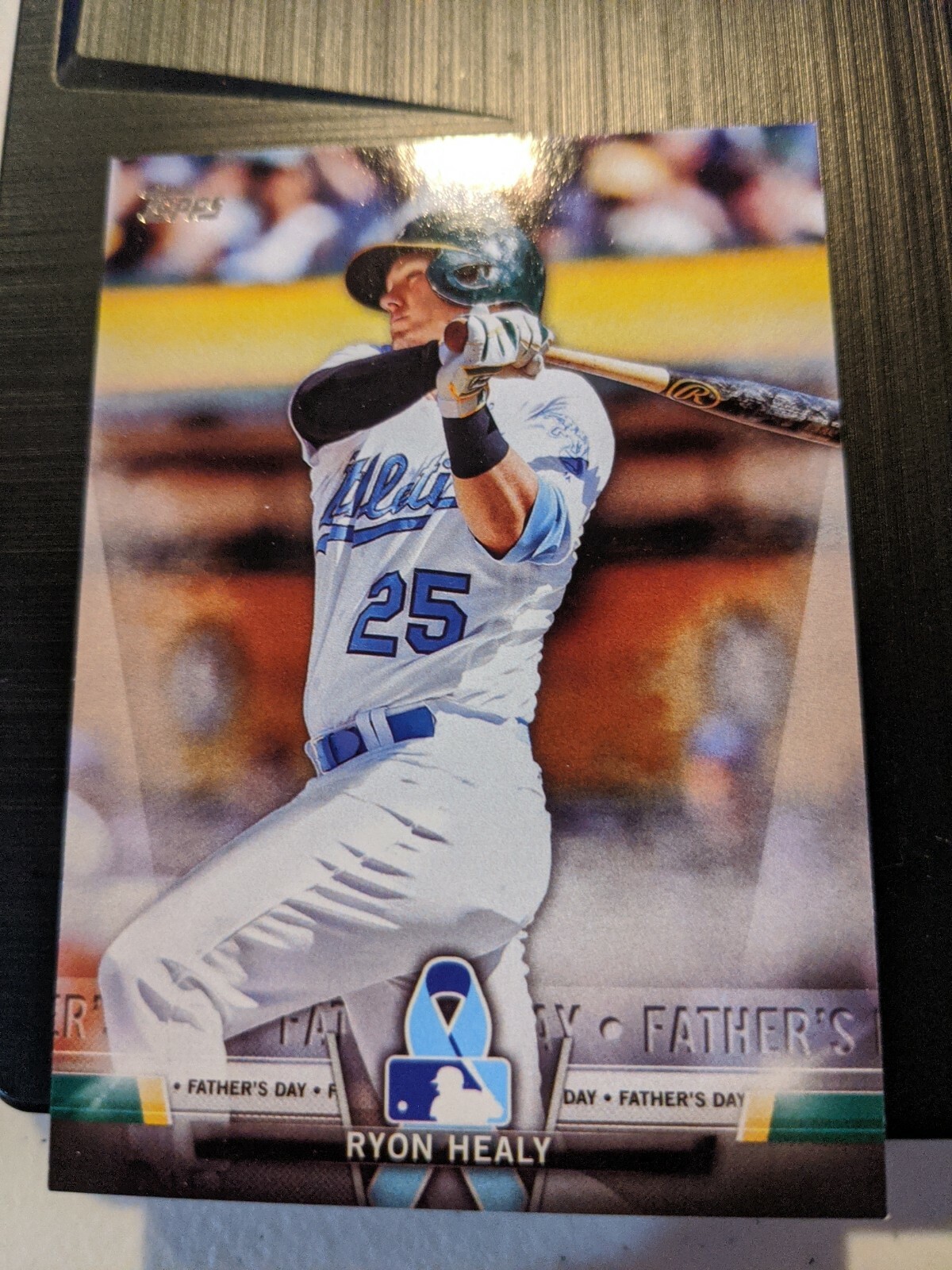 2018 Topps Salute Series 1 Father's Day Blue Ryon Healy #TS-20 | eBay