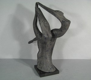 Ceramic dancer sculpture/statue/sculpture contemporary dancer | eBay