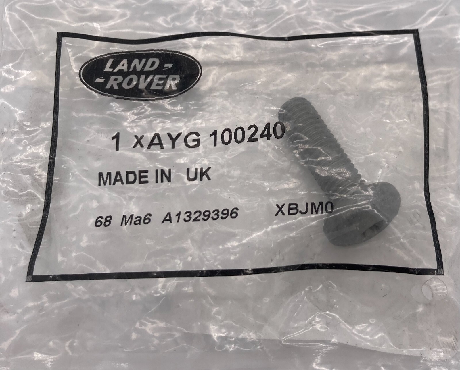 LAND ROVER SCREW BOLT TORX DRIVE M8 x 25mm AYG100240 OEM & NEW | eBay