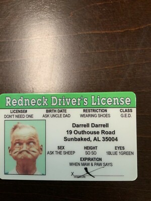 Redneck card | eBay