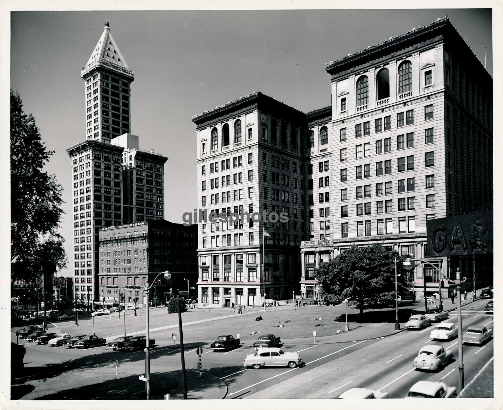 SEATTLE c. 1950 - Courthouse Square Washington - USA 27 | eBay