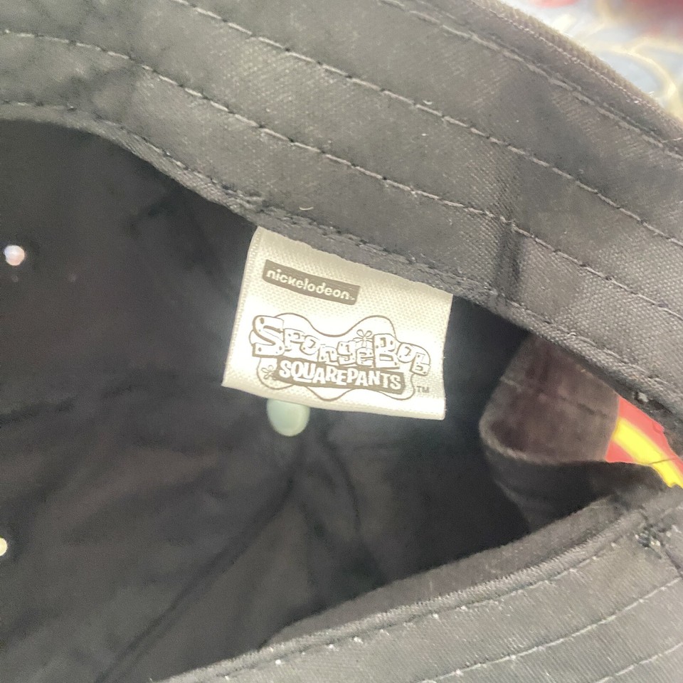 SpongeBob SquarePants black cap Patrick Star Dad Hat one size Strapback ...