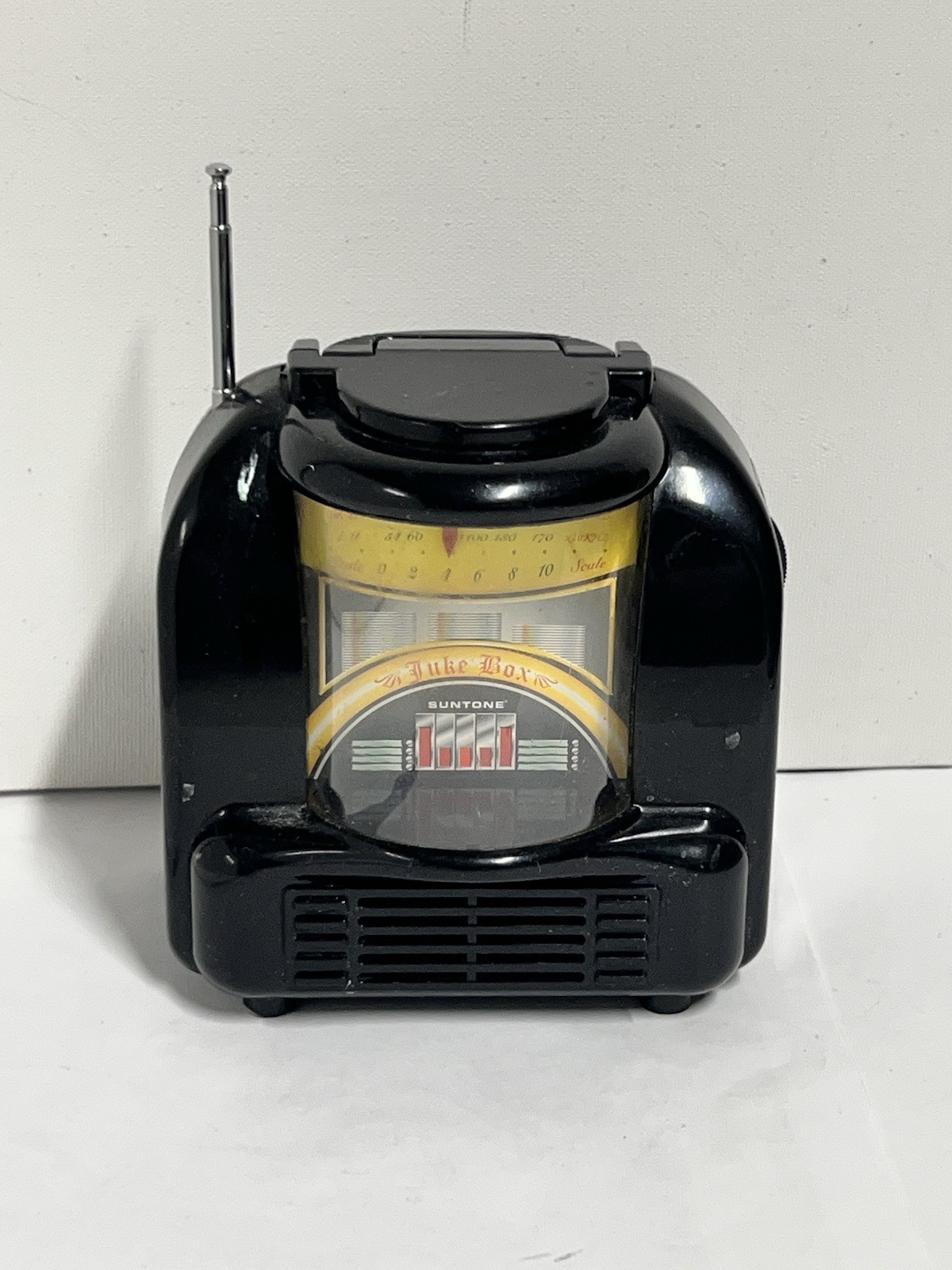SUNTONE Model RR5900 AM/FM JUKE BOX Transistor Radio Black Chassis ...