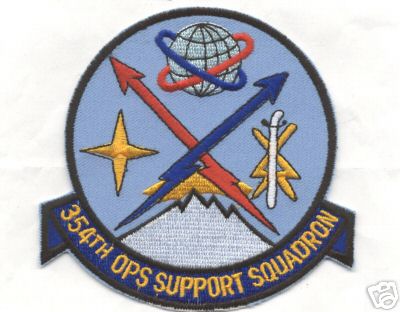 354th OPS SUPPORT SQUADRON patch | eBay UK