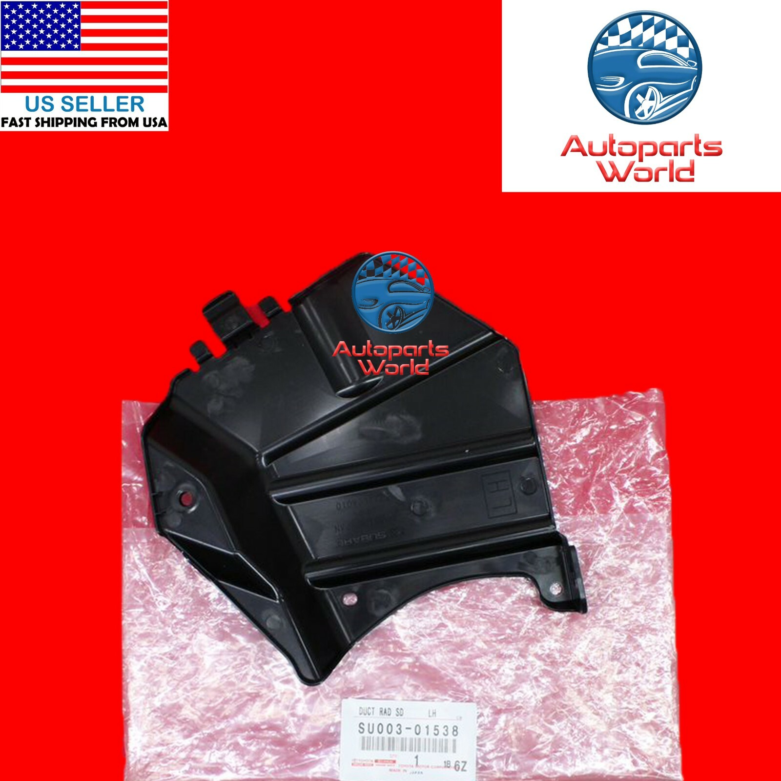 GENUINE TOYOTA 13-20 86 FRS BRZ LEFT FRONT RADIATOR SUPPORT AIR DUCT ...