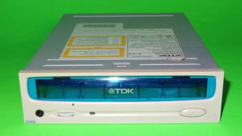 TDK VeloCD Internal -CLEAR BLUE- CD Burner Rewrite Drive AI-CDRW5200B ...