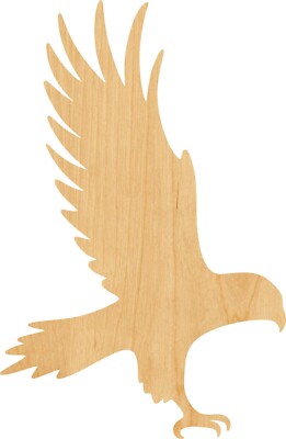 Hawk Laser Cut Out Wood Shape Craft Supply - Woodcraft Cutout | eBay