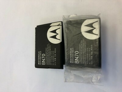 OEM AUTHENTIC MOTOROLA BN70 OEM 1140mAh 3.7V REPLACEMENT BATTERY | eBay