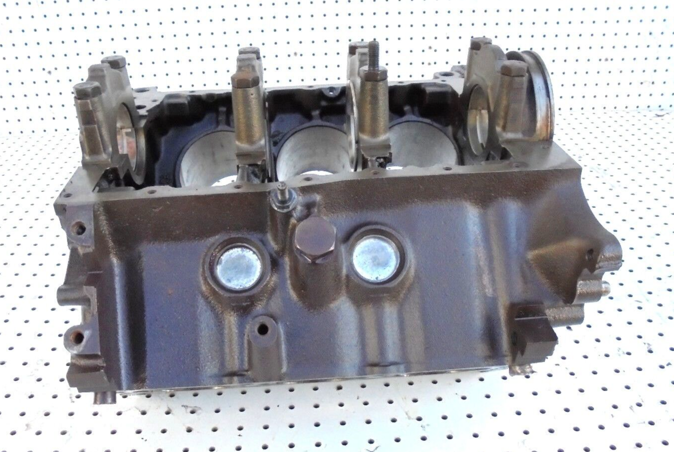 1991 Ford Mustang 3.8L V6 Engine Motor Block with Main Caps - F1SE-6015 ...