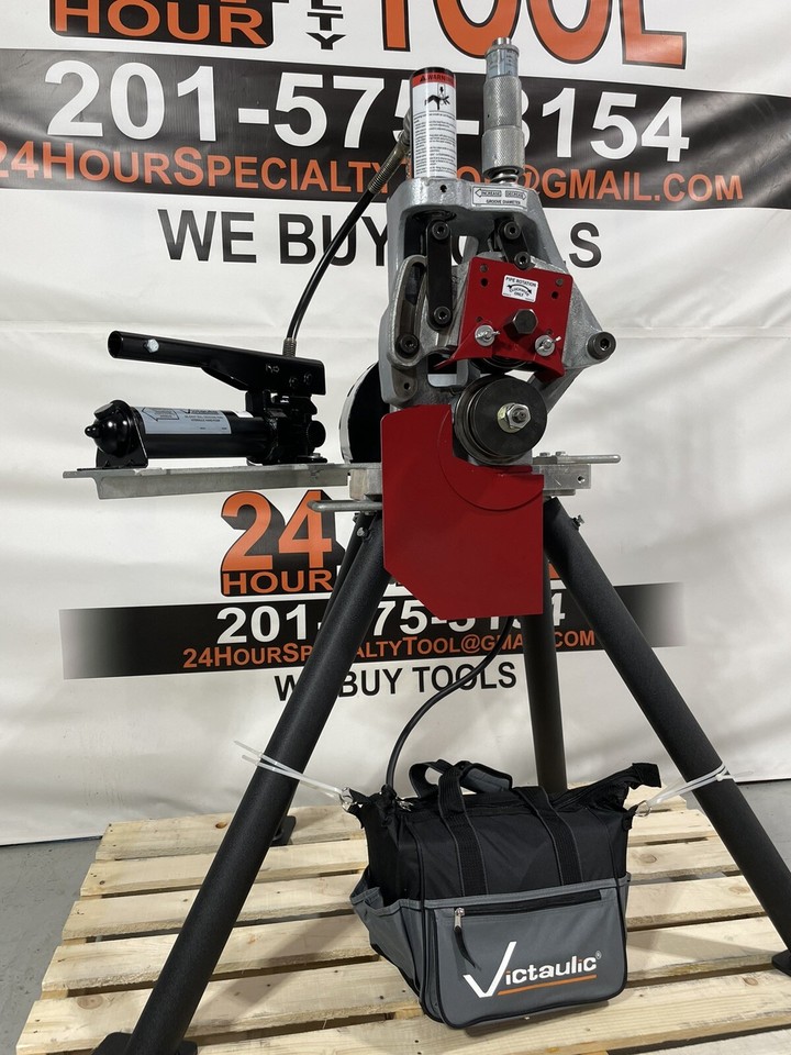 VICTAULIC VE270FSD Hydraulic Vic Roll Groover 2”-12” Grooving ridgid ...
