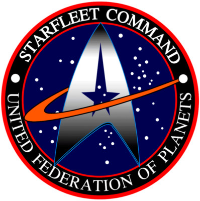Star Trek Logo Starfleet Command sticker window laptop bumper vinyl ...
