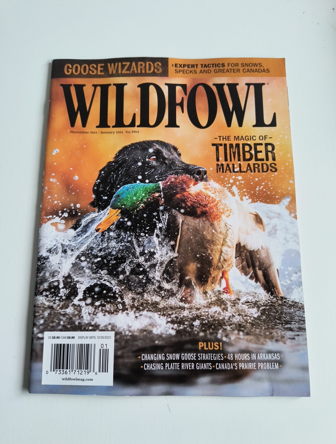 WILDFOWL Magazine Dec/ Jan 2024 Vol 39 The Magic Timber Mallards | eBay