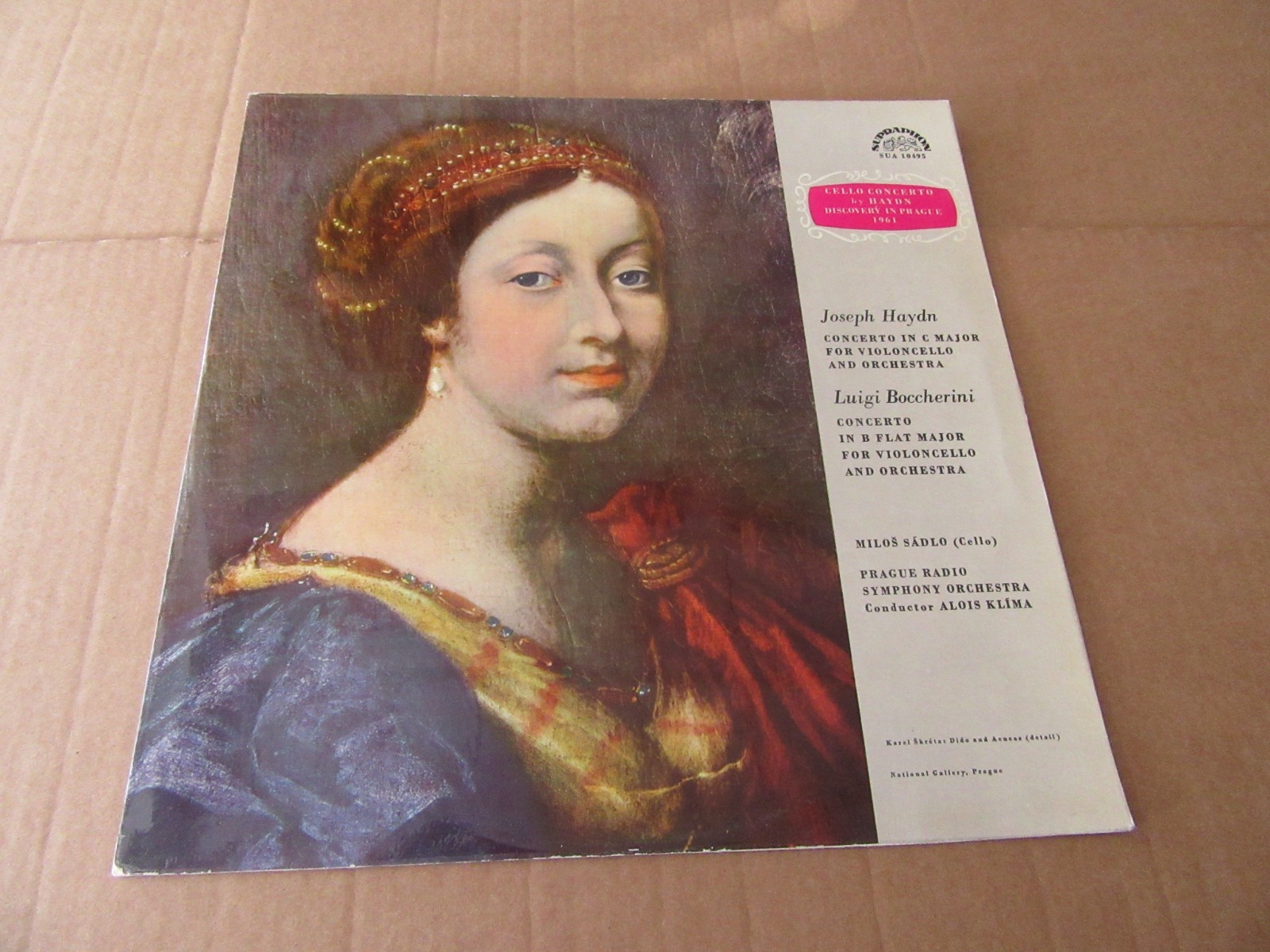 HAYDN BOCCHERINI CELLO CONCERTOS MILOS SADLO SUPRAPHON SUA 10495 LP | eBay