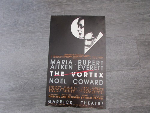 Rupert Everett & Maria Aitken in the Vortex Original Garrick Theatre ...