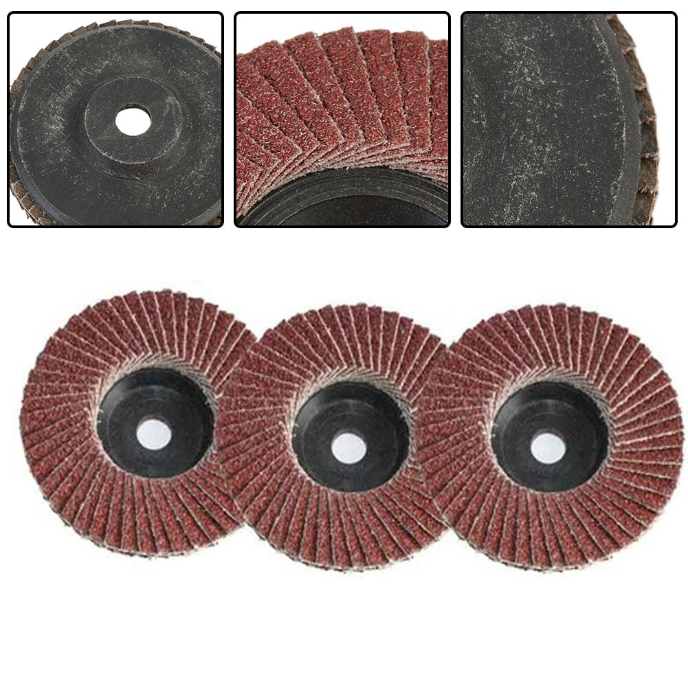 Wheels Sanding Disc Flap Angle Grinder Sandpaper Parts 3 Inch Kit ...