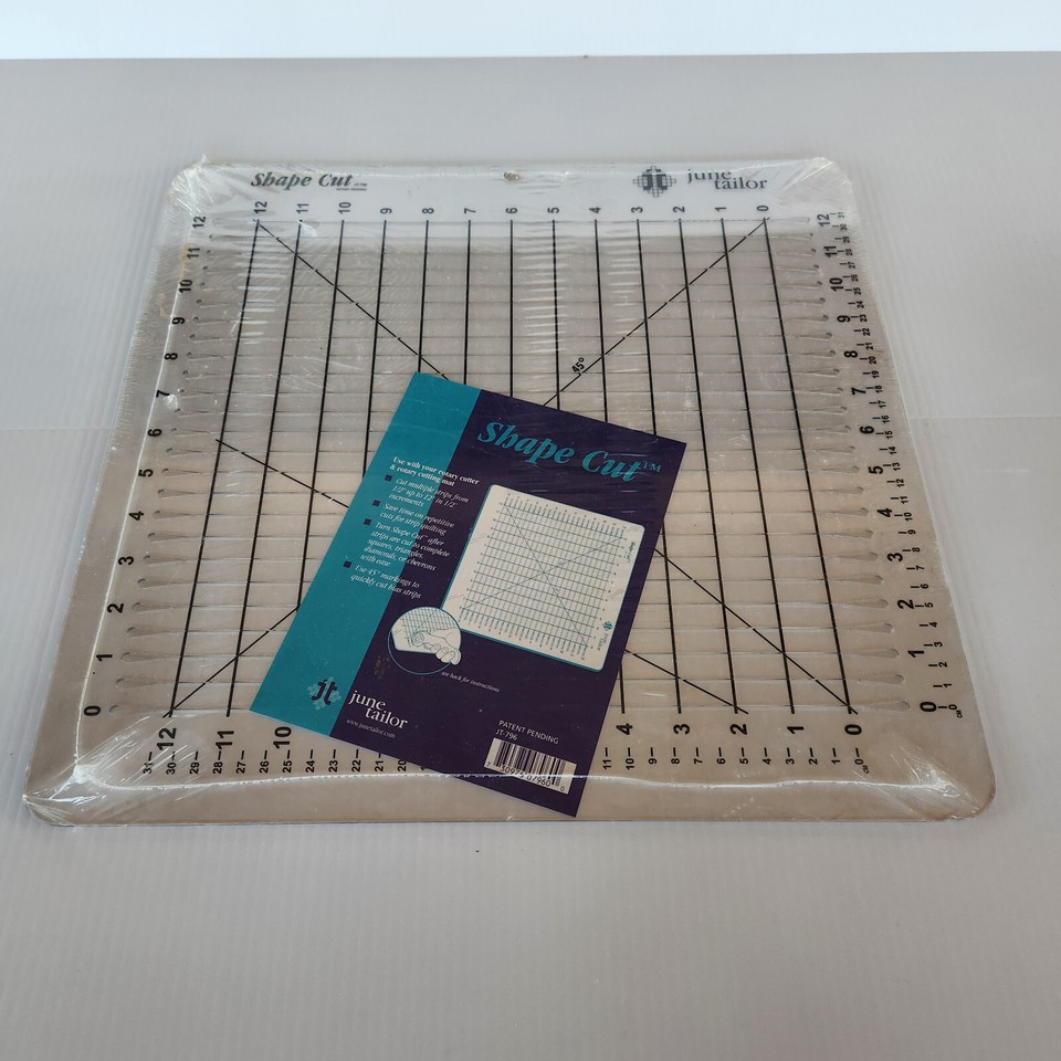 June Tailor Shape Cut Slot Ruler-Acrylic Cutting Tool JT796 For ...