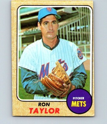1968 TOPPS BASEBALL #421 RON TAYLOR MID GRADE JG | eBay