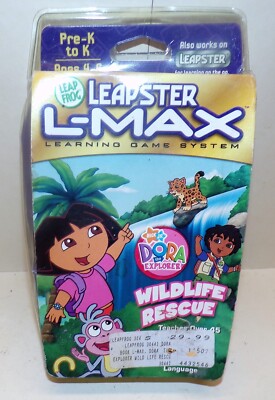 Leapster L-Max Dora the Explorer Wildlife Rescue - Leapster L-Max ...