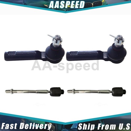 Front Inner Outer Tie Rod End For Toyota 4Runner 2019 2018 2017 2016 ...