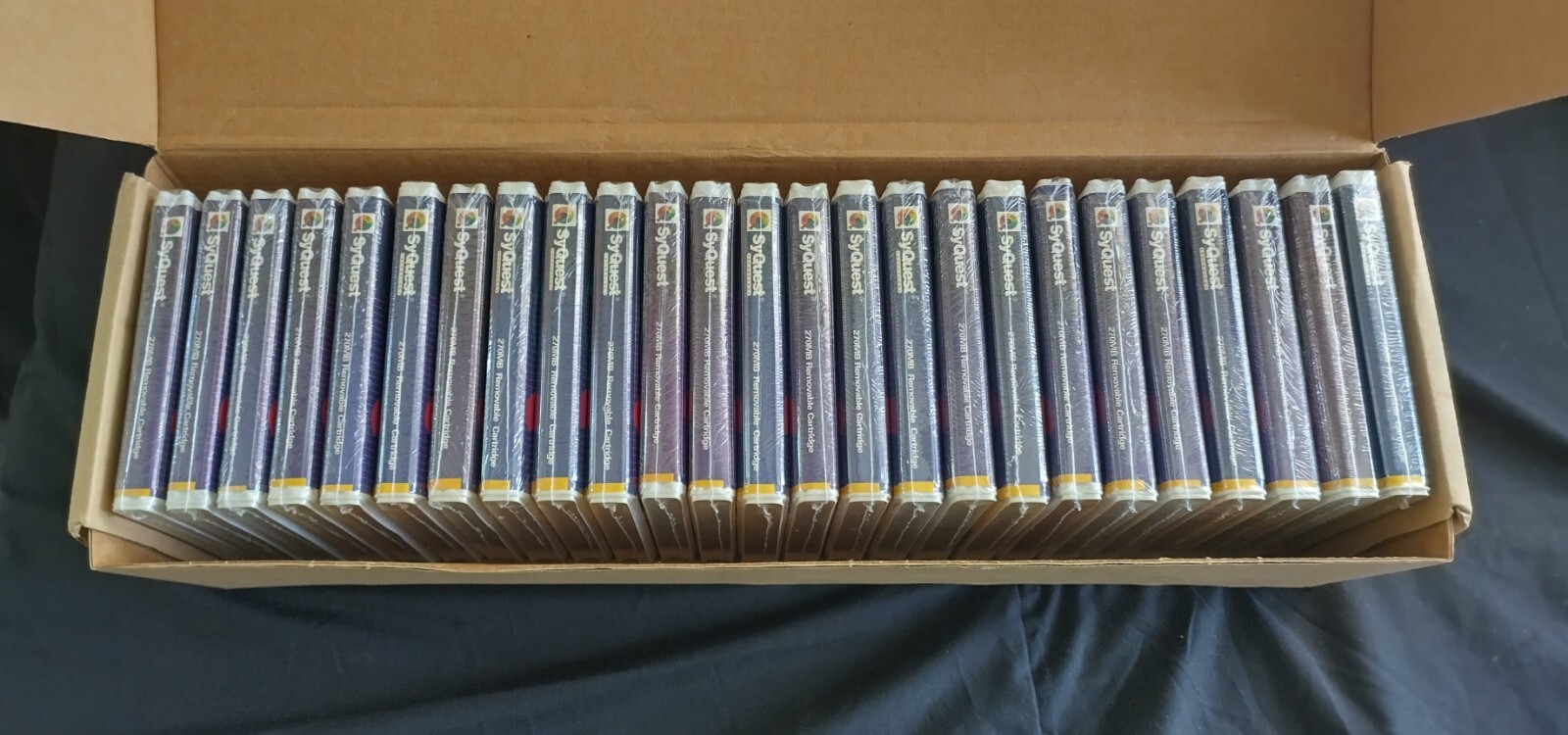 Lot Of 25 SyQuest SQ327 3.5" 270MB Mac Formatted Removable Disk ...