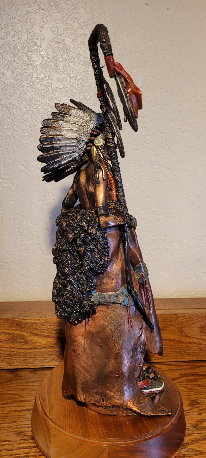 Bronze sculpture by Legends, Native American limited edition by David ...
