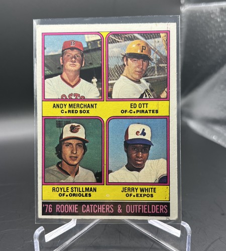 1976 TOPPS #594 ROOKIE CATCHERS & OUTFIELDERS Ed Ott Pirates | Jerry ...