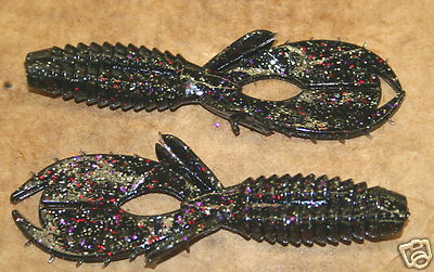 4" Yo Mama SA Special Bass Plastic Creature Bait 50 count bag Bulk Worms Trailer | eBay