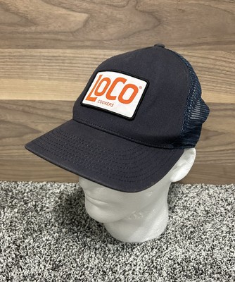 Loco Cookers Trucker Hat Cap Snapback Navy Blue Mesh | eBay