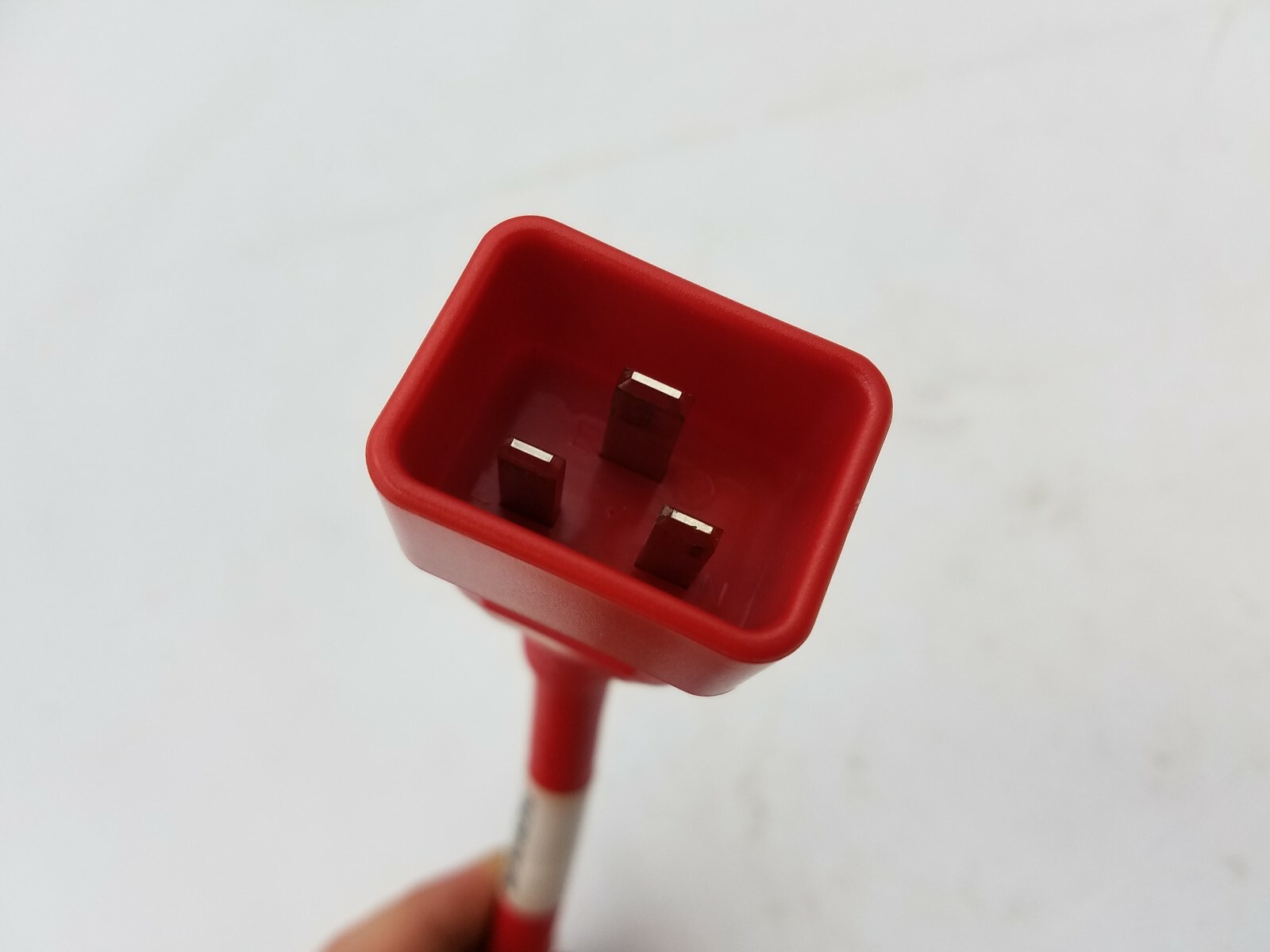 Yung Li YC-18 YP-33 AC Power Cord E152635 1ft 12in 20A 250V 12AWG Red ...