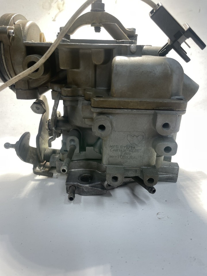 Carter-Weber Carburetor for Motorcraft 7691S Single Barrel. USA. Carb ...