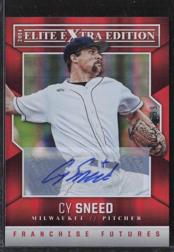 2014 Panini Elite Extra Edition Cy Sneed #58 Milwaukee Brewers Lis | eBay