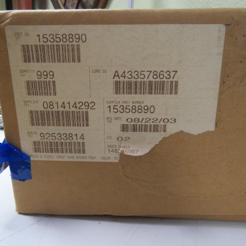 DELPHI 15358890 Qty of 100 per Lot AUTOMOTIVE CONNECTOR SECONDARY BLACK ...