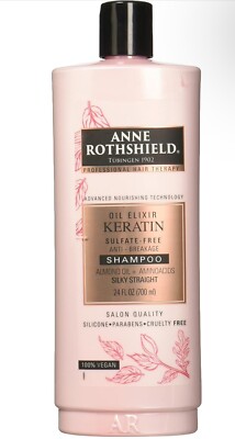 ANNE ROTHSHIELD KERATIN/ALMOND OIL/SHAMPOO/SILKY STRAIGHT/24oz | eBay
