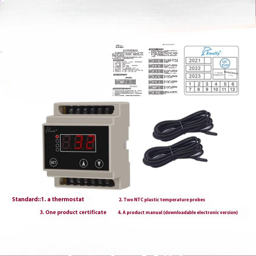 EW-802 AC 220V Digital Solar Water Heater Thermostat Temperature ...