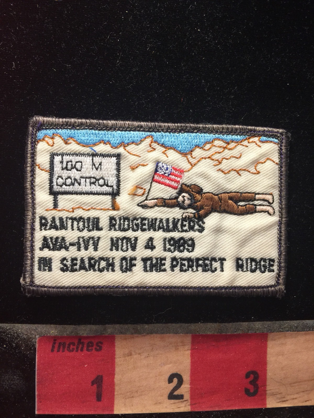Vtg RANTOUL RIDGEWALKERS 1989 Search For Perfect Ridge Patch ILLINOIS ...