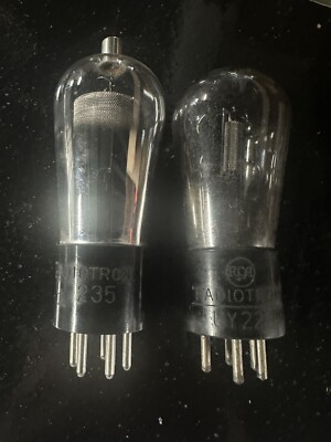 (1) RCA Radiotron UY-227 Tube & (1) RCA 235 Tube Tested Good!! | eBay