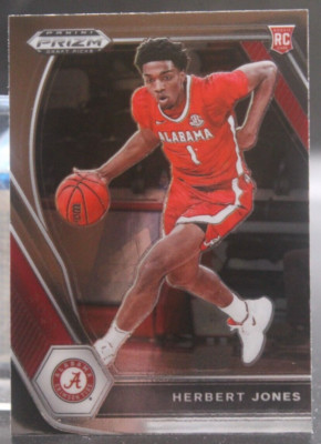 Herbert Jones (Alabama Crimson Tide/RC) - 2021 Panini Prizm Draft Picks ...