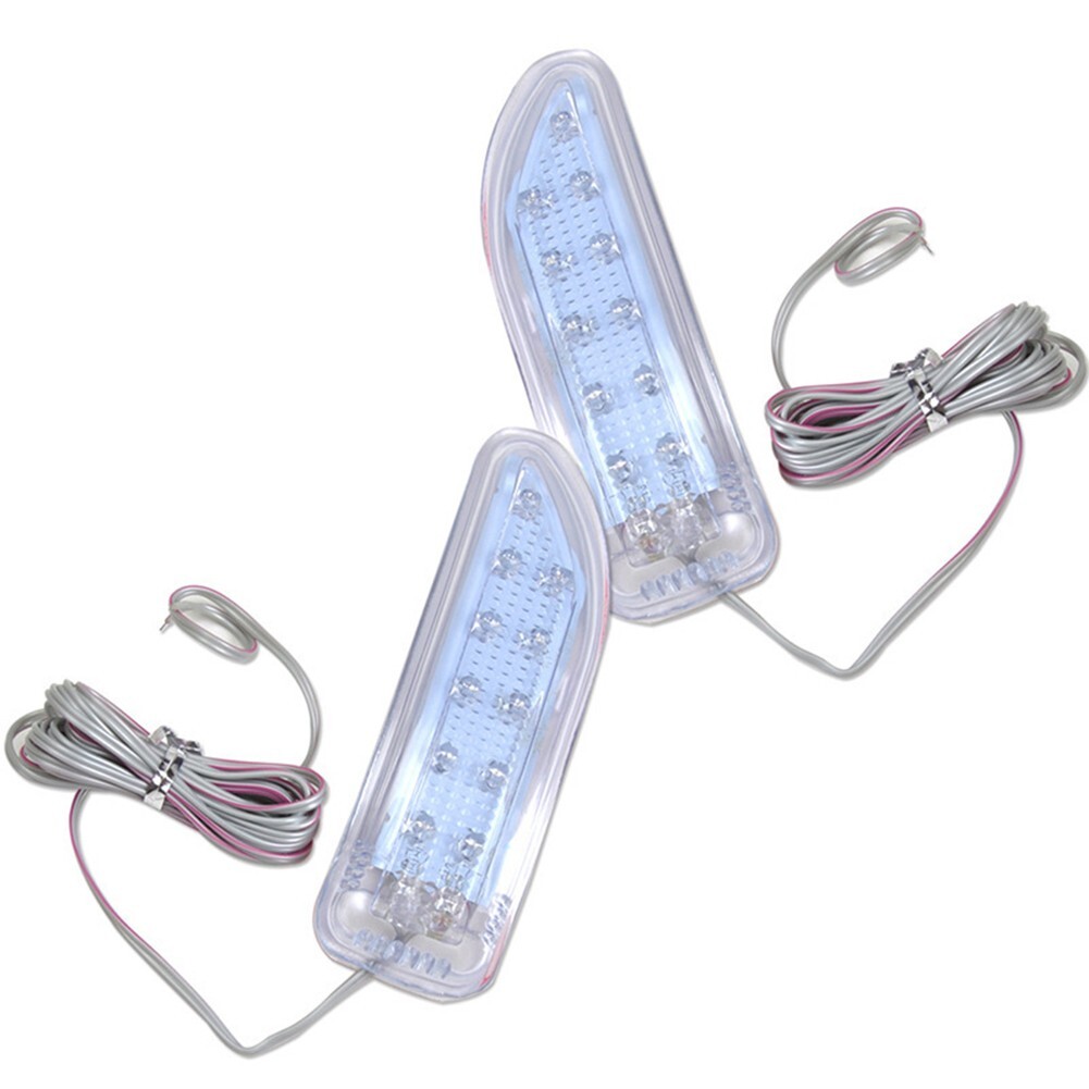 Amber LED Car Side Mirror Turn Signal Lights Upgrade Your Style Set of ...