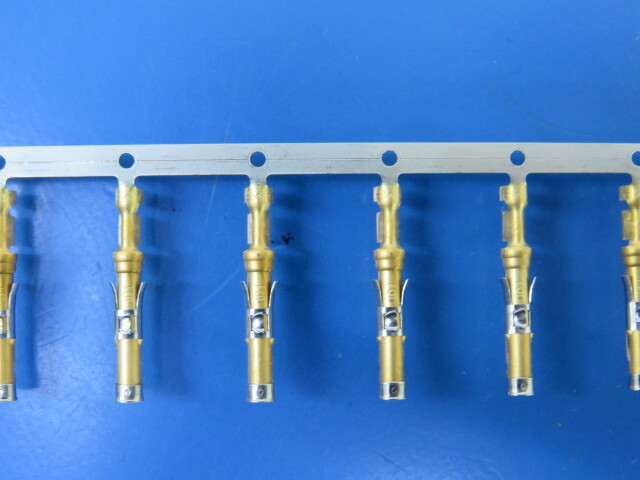 TYCO ELECTRONICS 66104-8 Qty of 100 per Lot TERM 24-20 RECEPT .062 GOLD ...