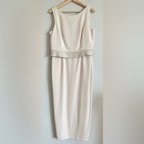 Daymor Couture Ivory Dress Beaded 2 Piece 12 petite | eBay